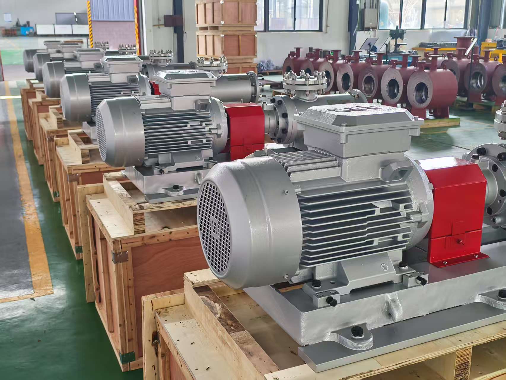 Tankship Transportation: Twin Screw Pumps - Weigeshi Pump IndustryCo., Ltd.