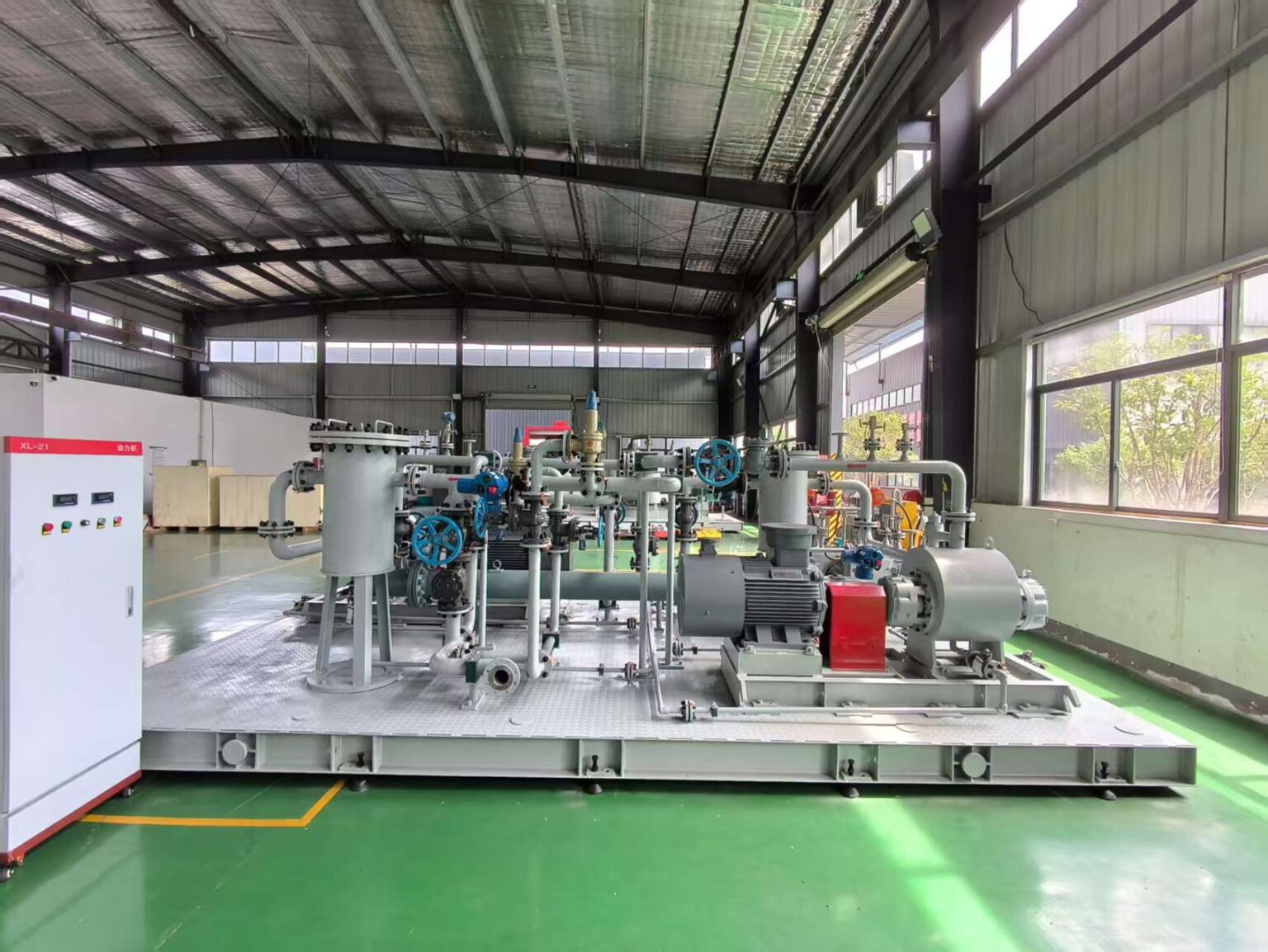 Unattended intelligent multiphase pump skid system - Weigeshi Pump ...